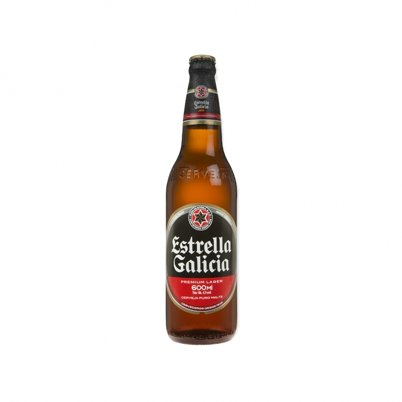 Cerveza Estrella Galicia 600 ml – ALMA Foods