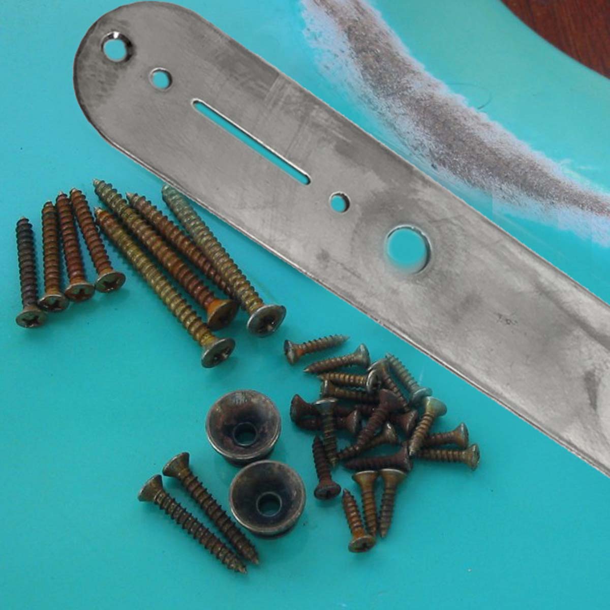Telecaster Relic Hardware Kit #1 - Aged Guitar Parts