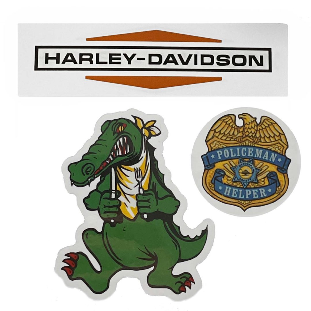 Jerry Garcia ALLIGATOR Replica Strat Decals Stickers