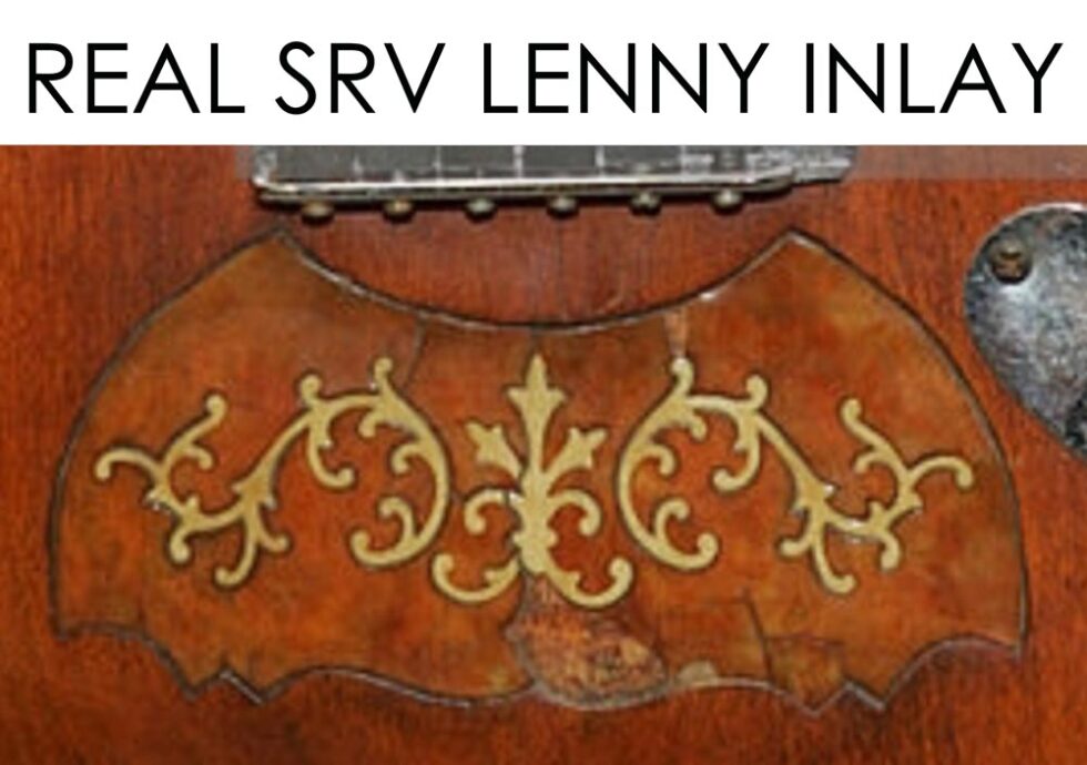 SRV Lenny Mandolin AGED Body Inlay