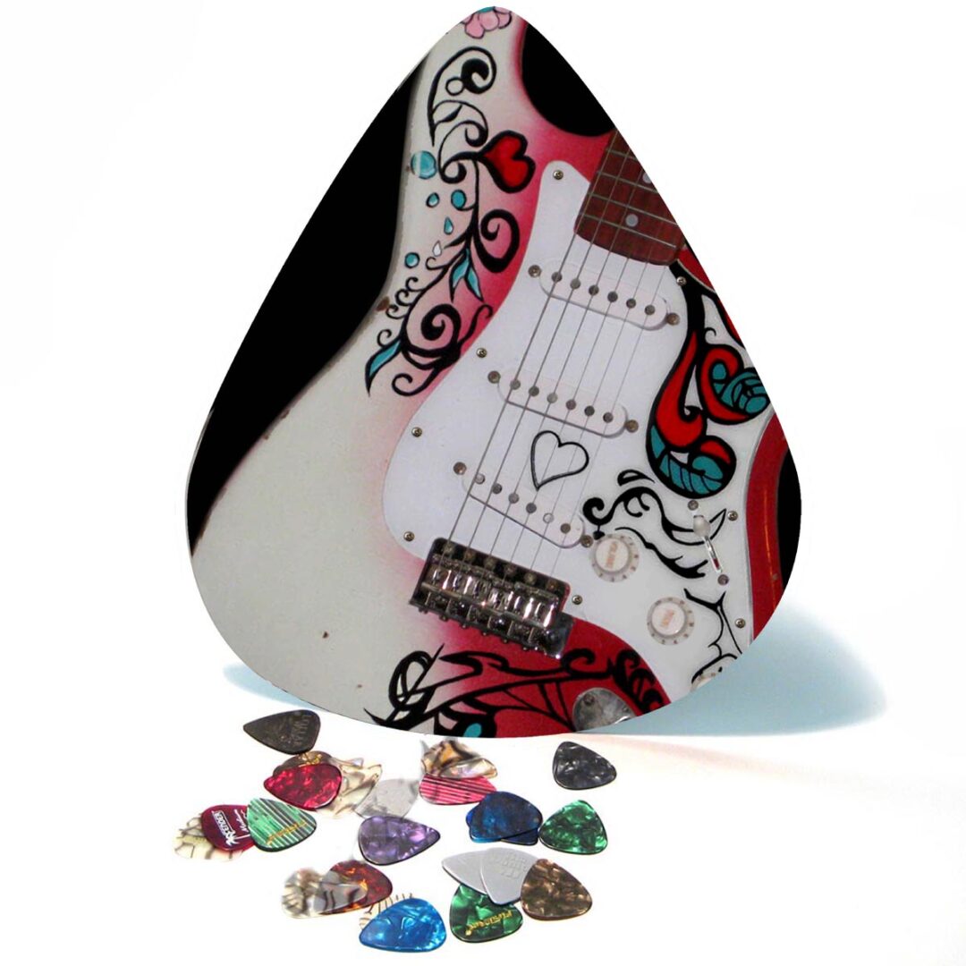 Jimi Hendrix Monterey Pop Giant Guitar Pick Wall Art