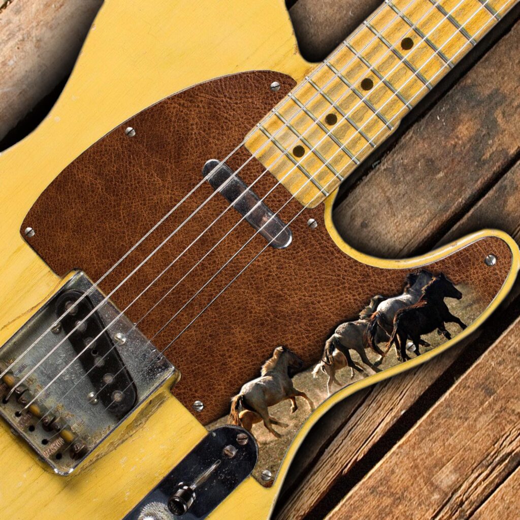 custom printed Telecaster pickguards