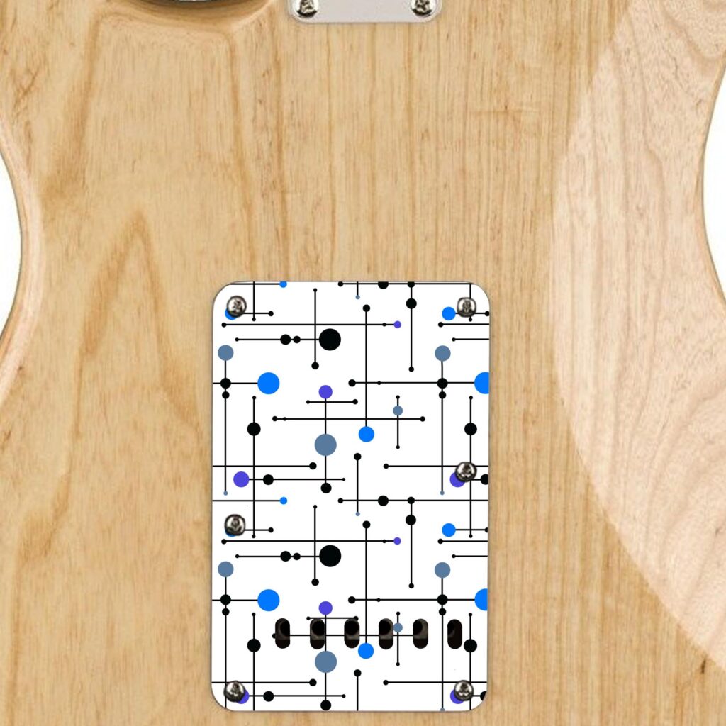 Stratocaster vintage midcentury Backplate / Tremolo Cover