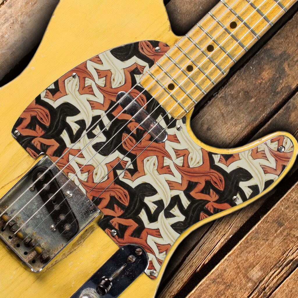 custom printed Telecaster pickguards