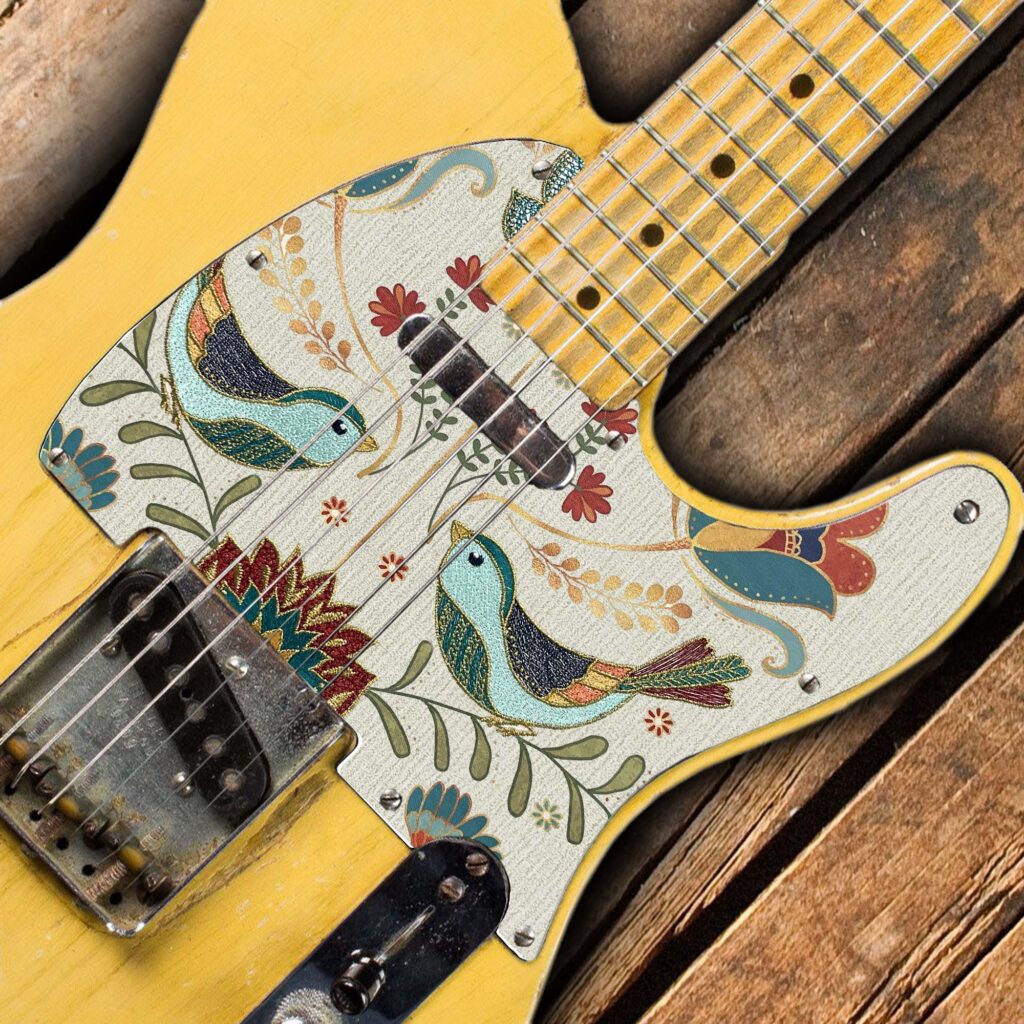 custom printed Telecaster pickguards