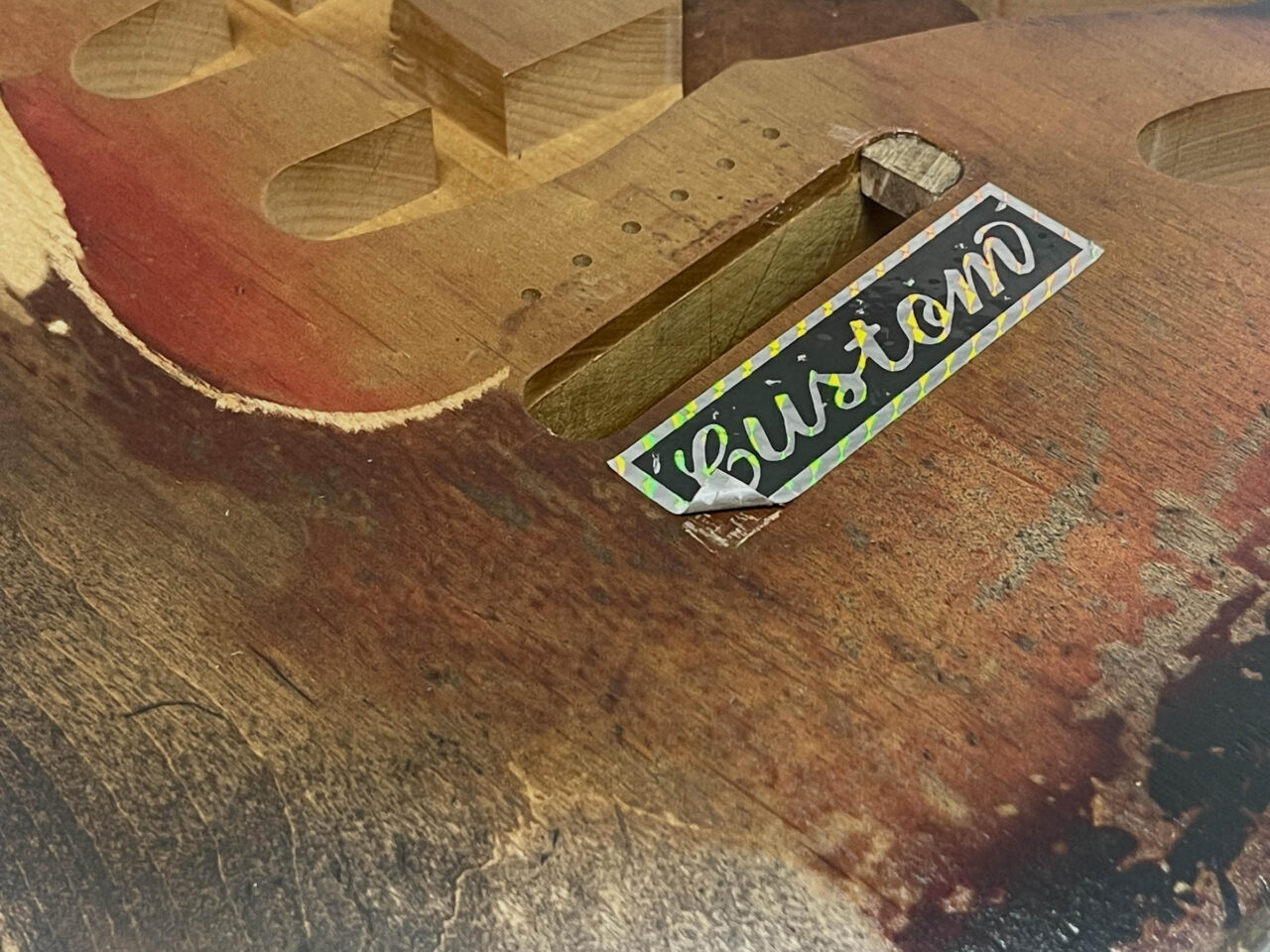 SRV Number One / First Wife Style Replica Stratocaster Body