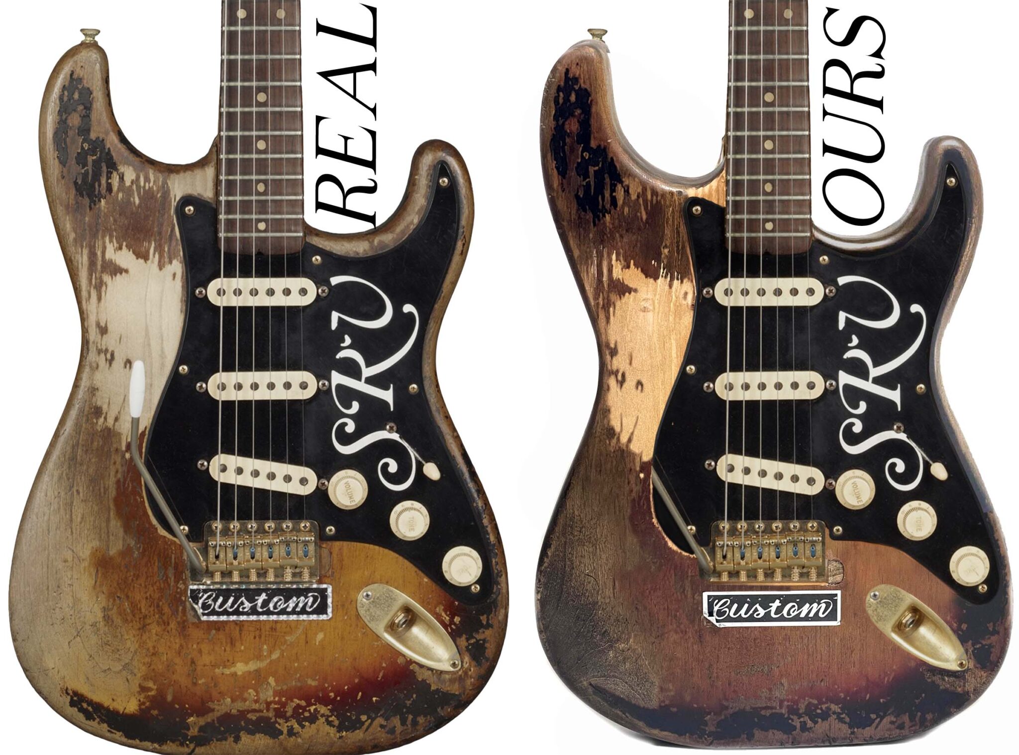 SRV Number One / First Wife Style Replica Stratocaster Body