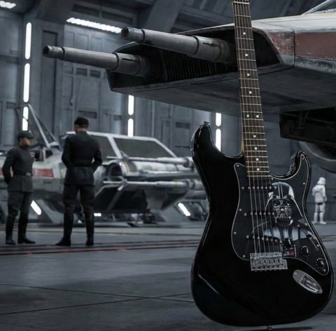 Custom Stratocaster Pickguard | Your Design or Logo Printed