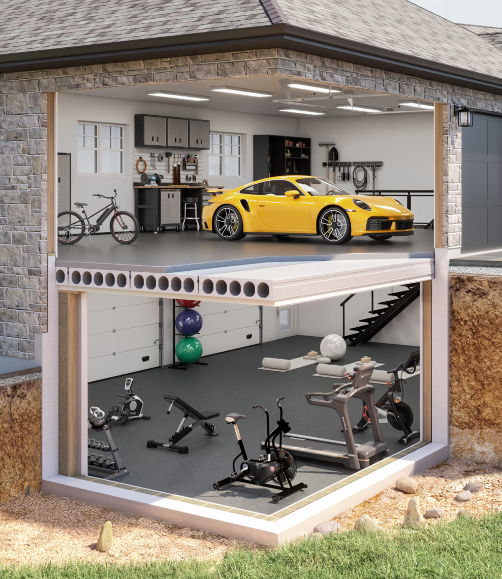 Garage Floors - Fritz-Alder Precast