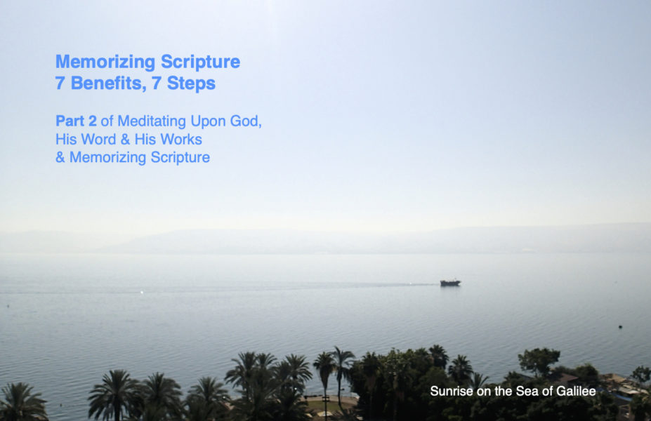 Memorizing Scripture: 7 Benefits, 7 Steps – The Gospel Herald