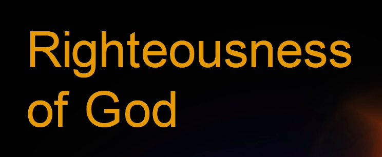 We All Have A Righteousness – The Gospel Herald