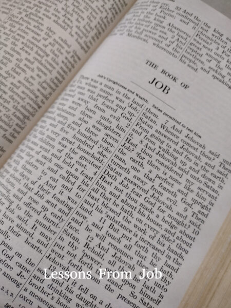 Job’s Friends – What they got right, and wrong. – The Gospel Herald