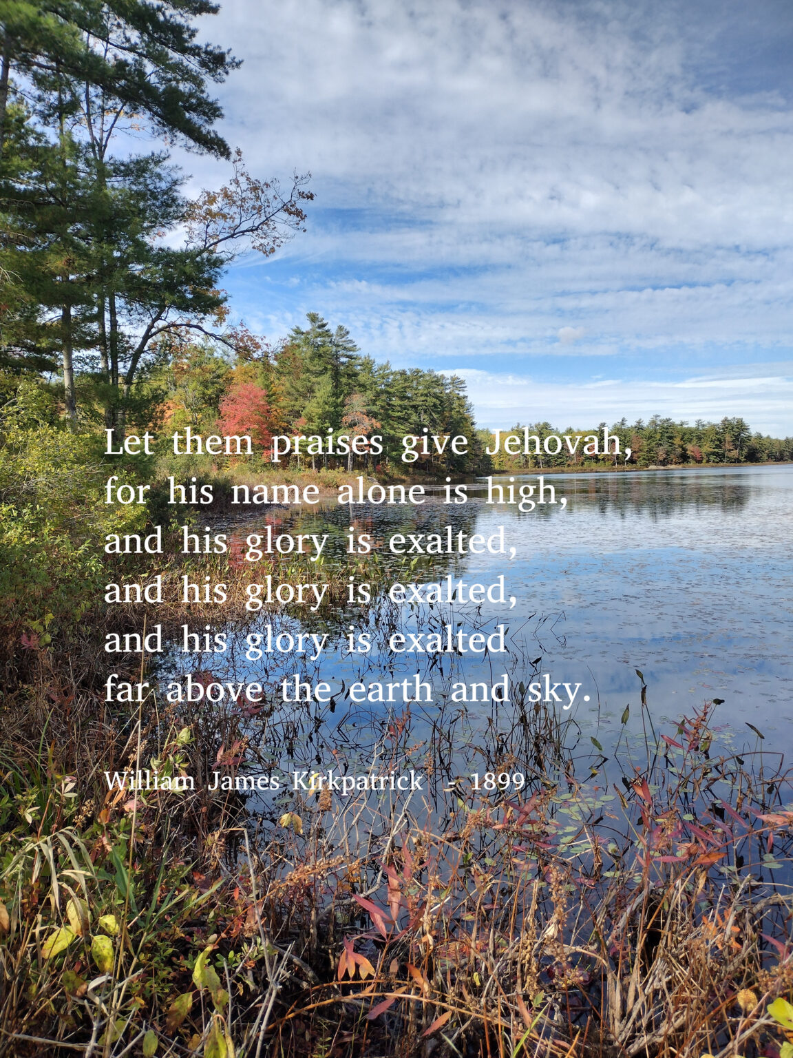 Personal Salvation or Gods Glory? – The Gospel Herald