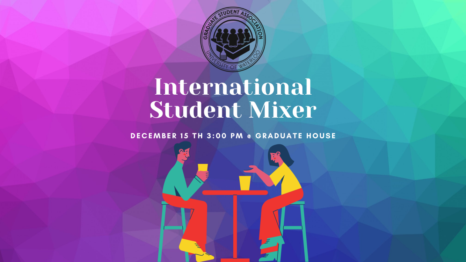 In-Person International Student Mixer - Graduate Student Association - UW