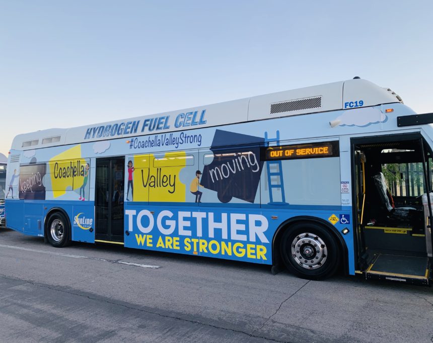 SunLine Transit Agency rolls out #CoachellaValleyStrong campaign - KESQ