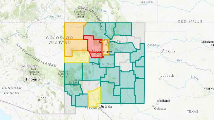 New Mexico sees over 60 new virus cases & 5 deaths, offers new ...