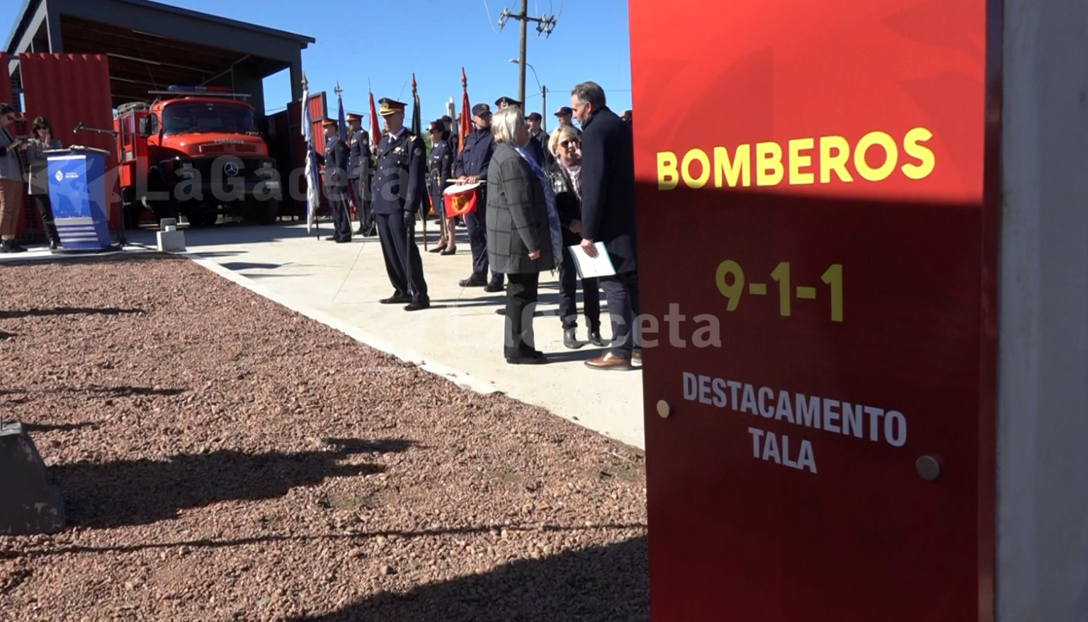 Tala: Se inauguró nuevo destacamento de bomberos | La Gaceta
