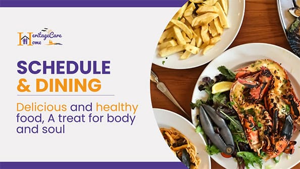 Heritage Care Home | Schedule and Dining