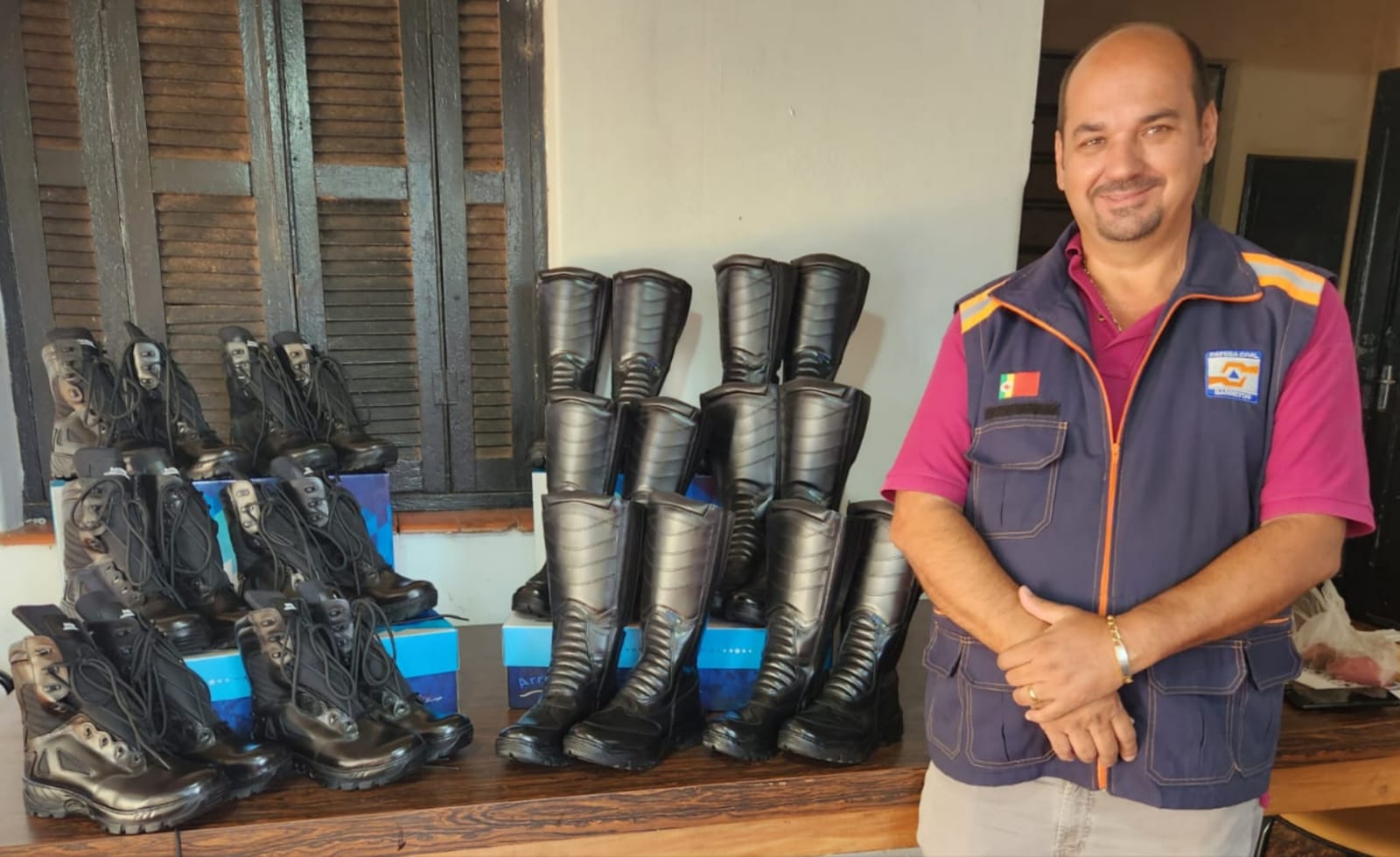 Defesa Civil Recebe Novos Equipamentos De Proteção Individual O
