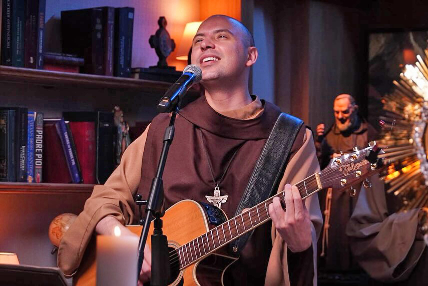 A presença de Frei Gilson na Festa