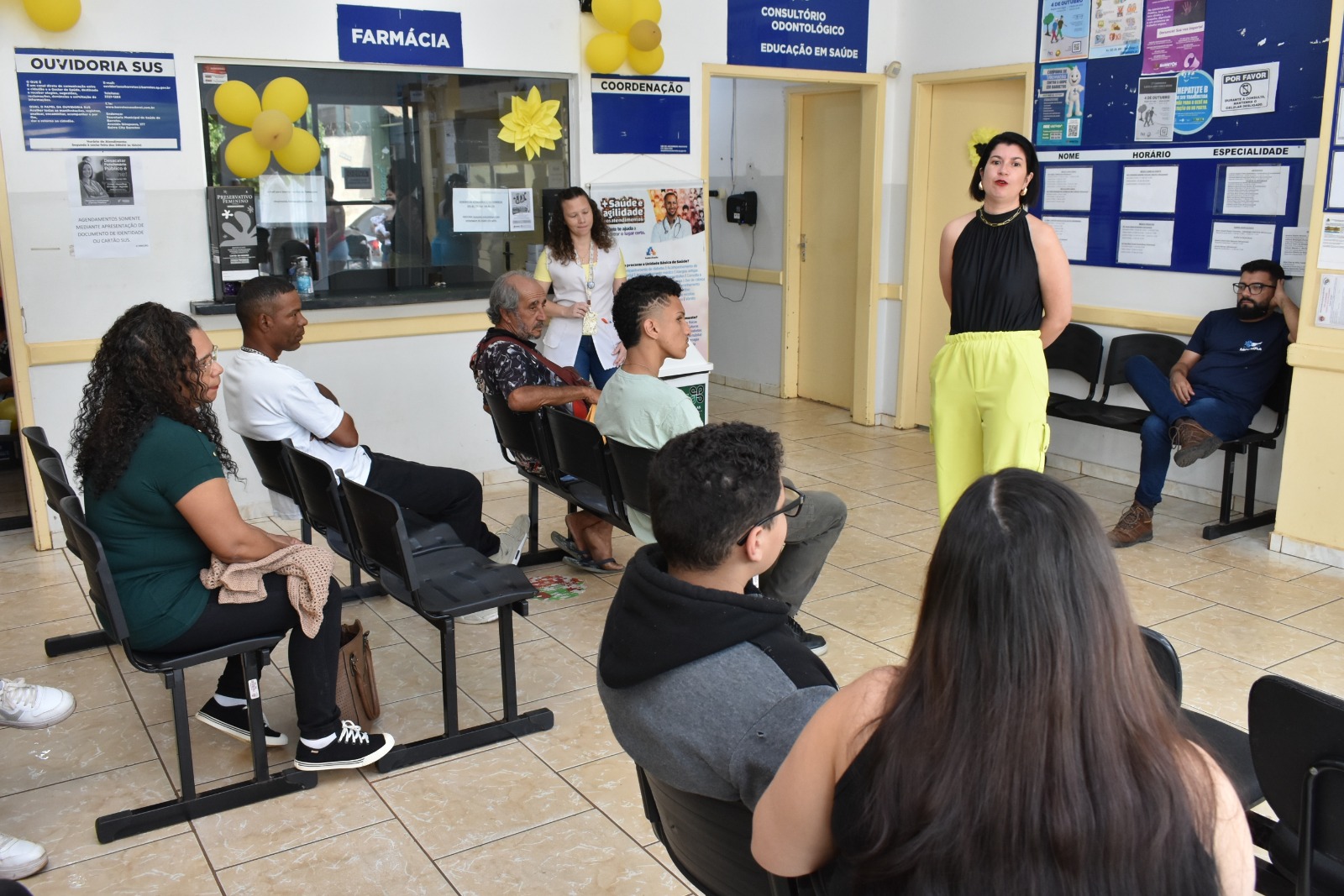 Unidade de saúde promove orientações em campanha especial