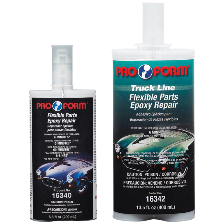 Flexible Plastic Epoxy Repair - Pro Form