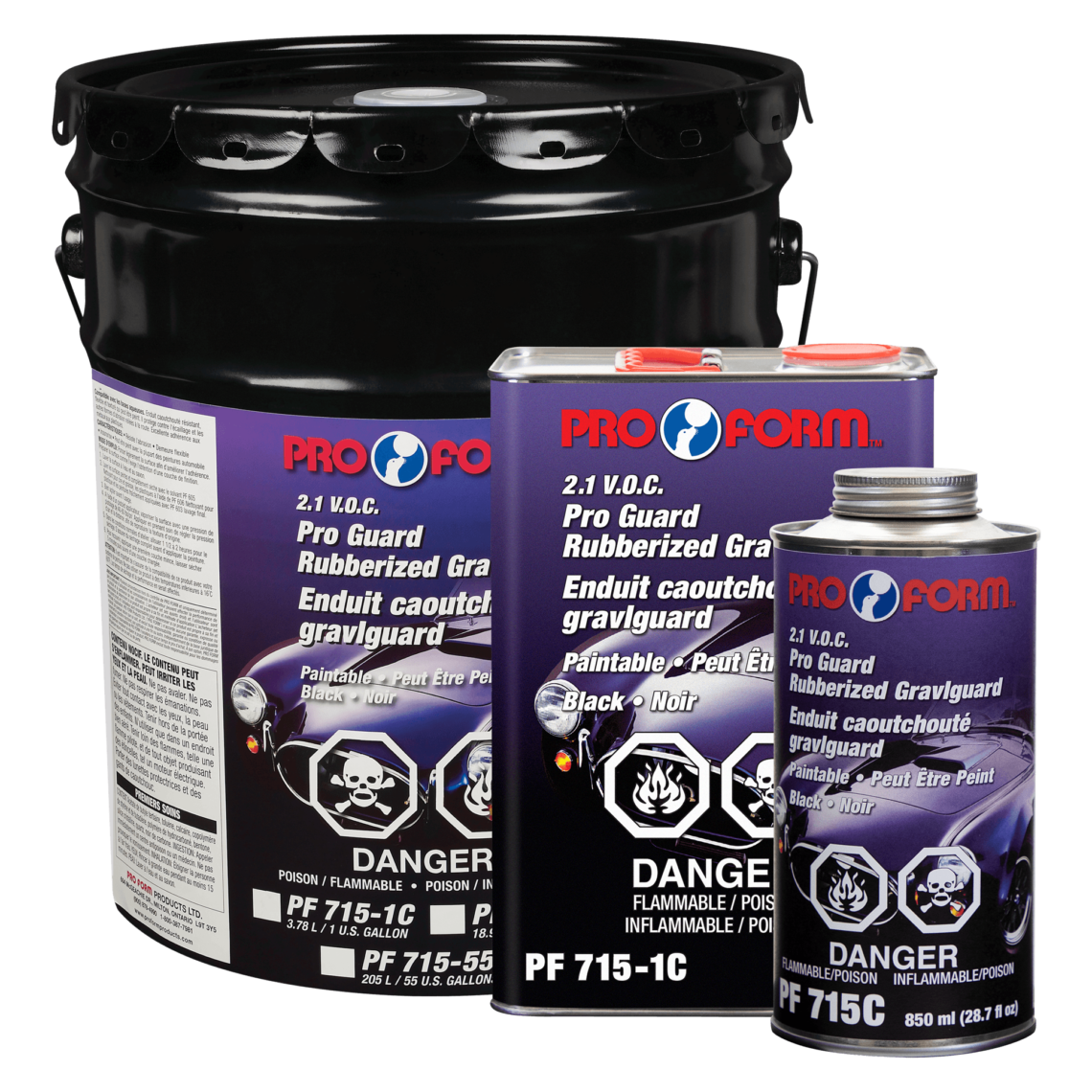 Pro Guard Rubberized Gravlguard - Pro Form