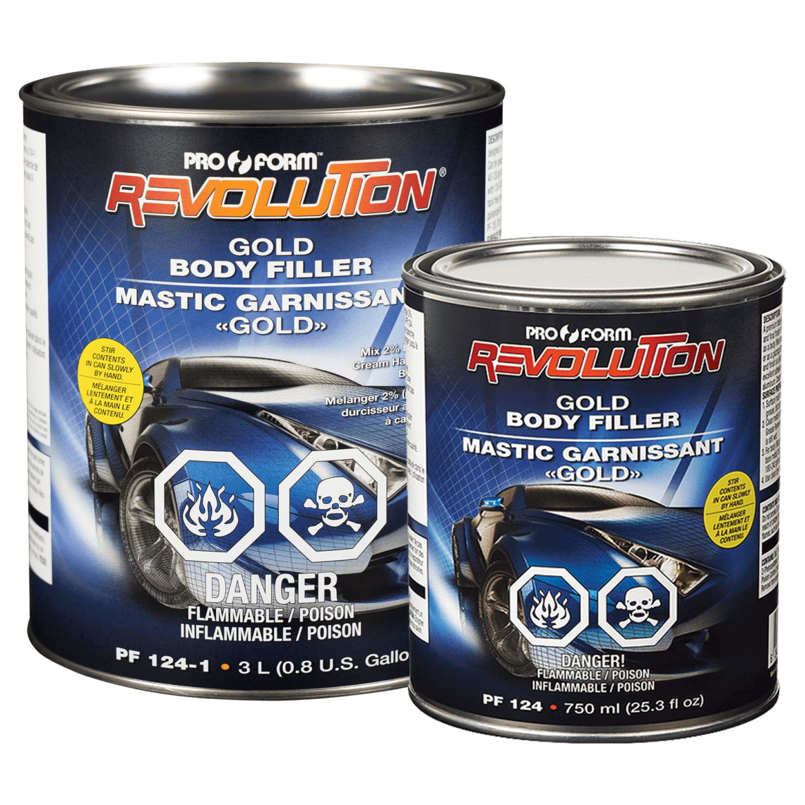 Revolution Gold Body Filler - Pro Form