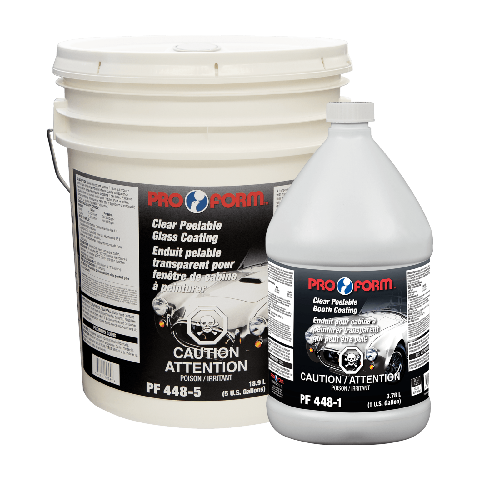 Clear Peelable Glass Coating – Pro Form