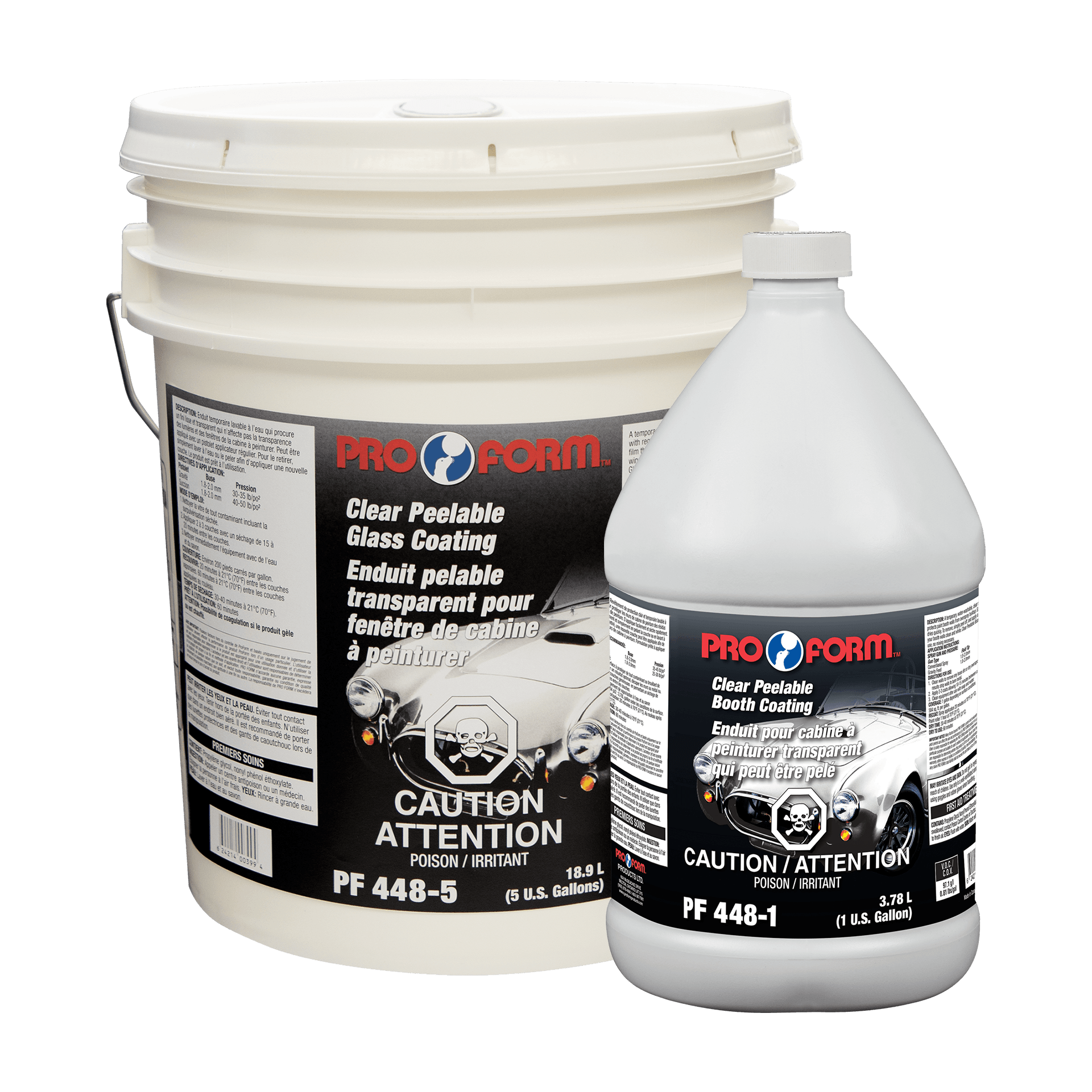 Clear Peelable Glass Coating – Pro Form