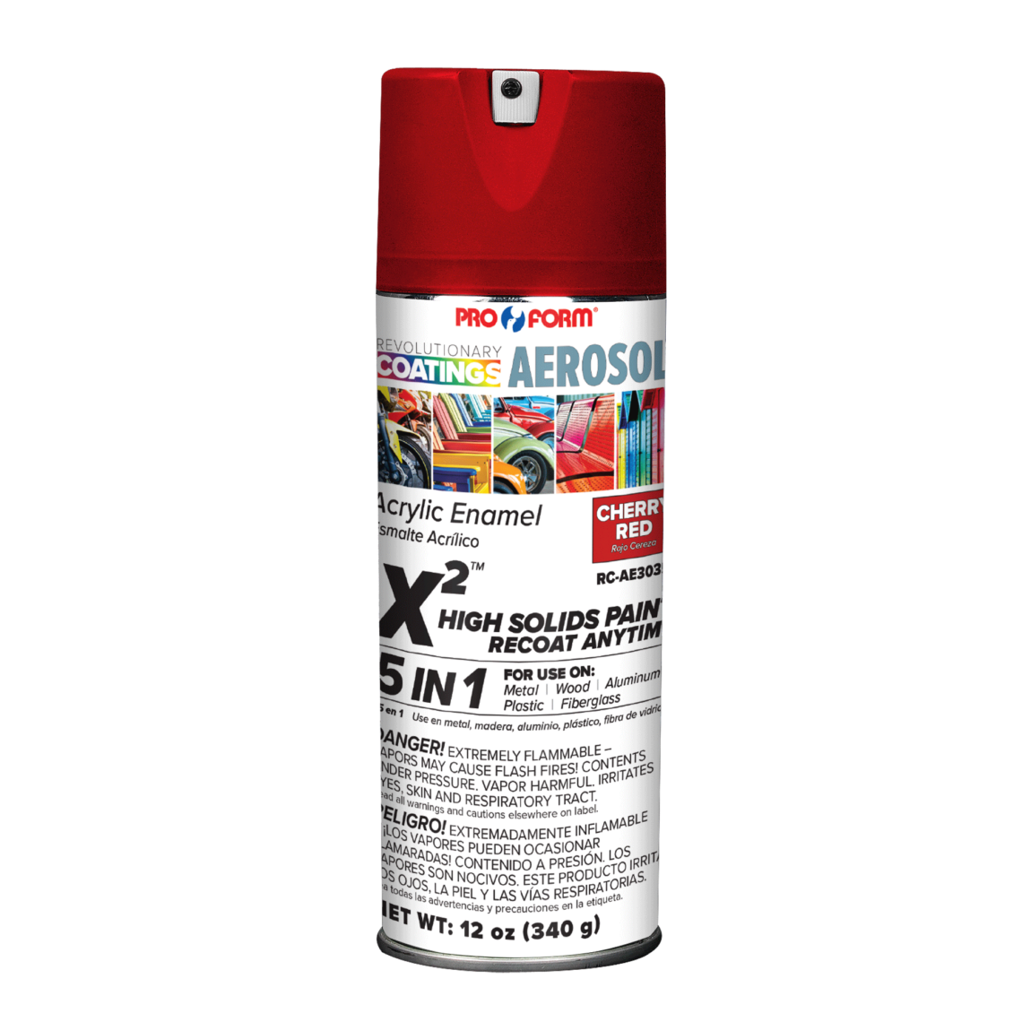 Acrylic Enamel – Cherry Red – Pro Form