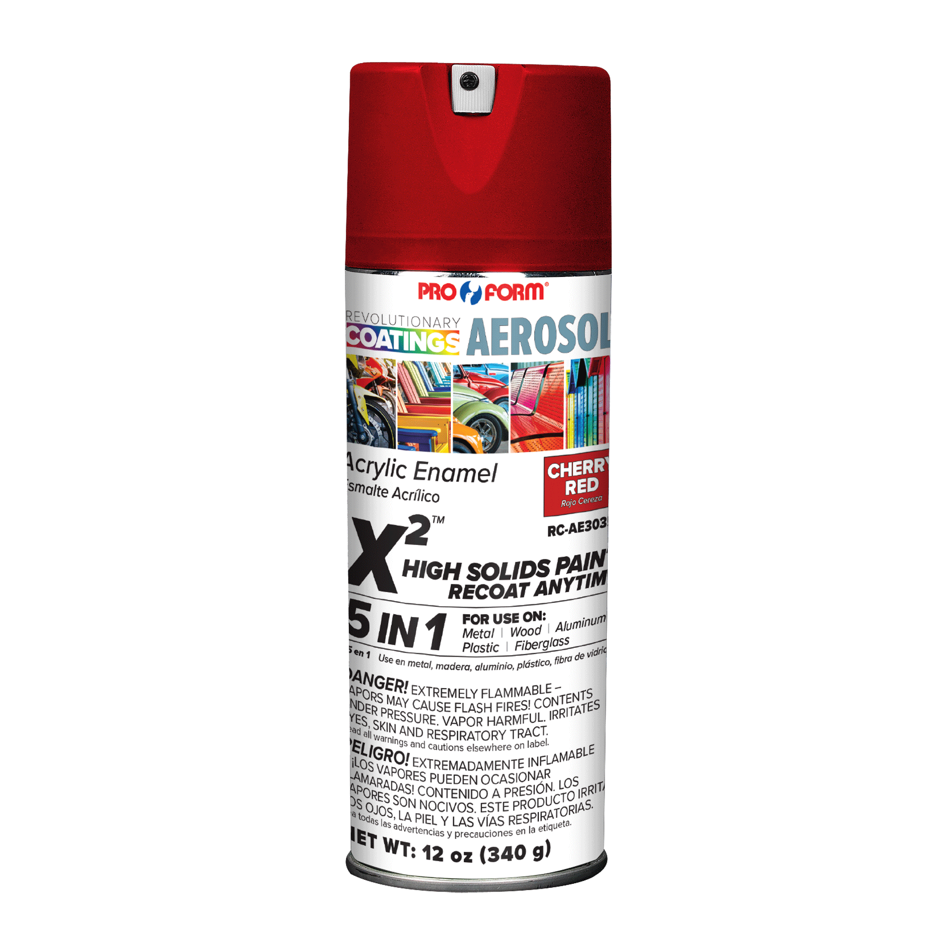 Acrylic Enamel – Cherry Red – Pro Form