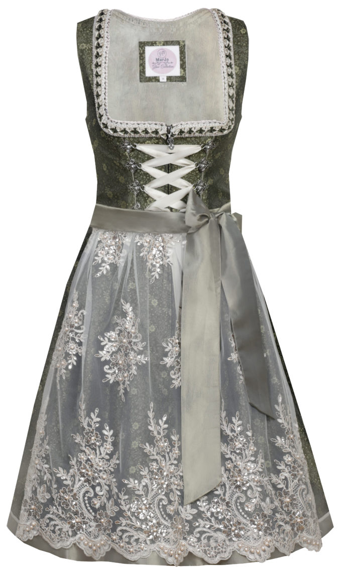 Dirndl Jule Deep Olive Green by Marjo – Trachten-Quelle