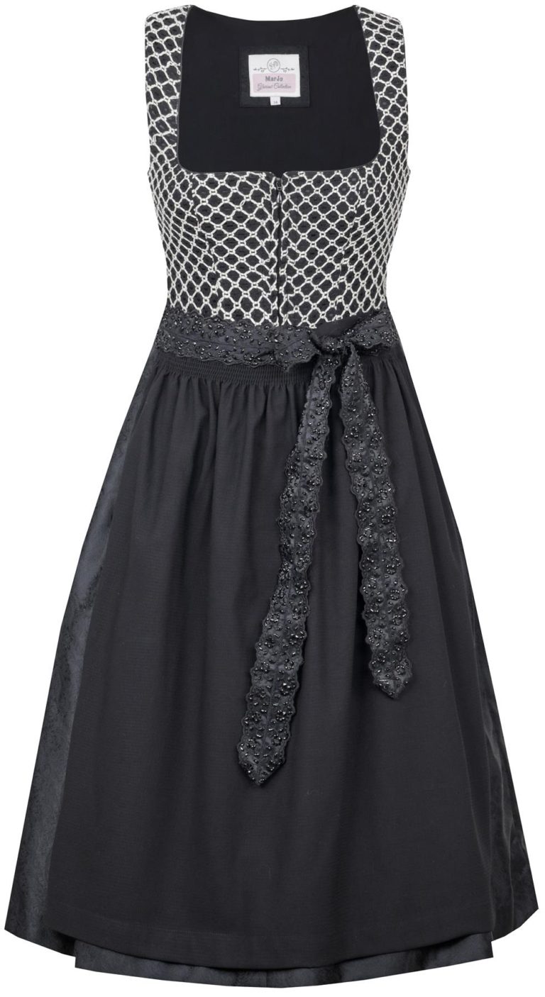 Dirndl Jule Deep Marine Blue by Marjo Longer Length – Trachten-Quelle