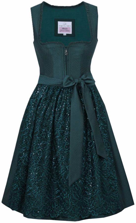 Dirndl Heroldsbach Deep Jade Green by Marjo – Trachten-Quelle